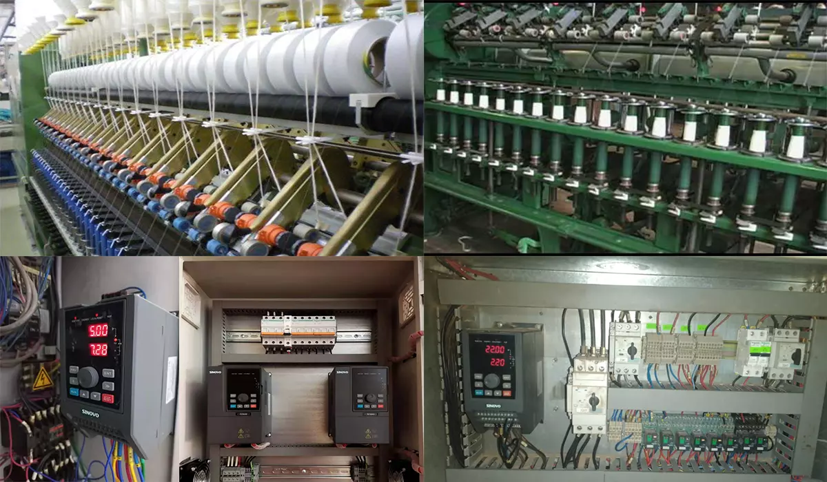 Application Cases of Frequency Converter in Textiles - Drive VFD